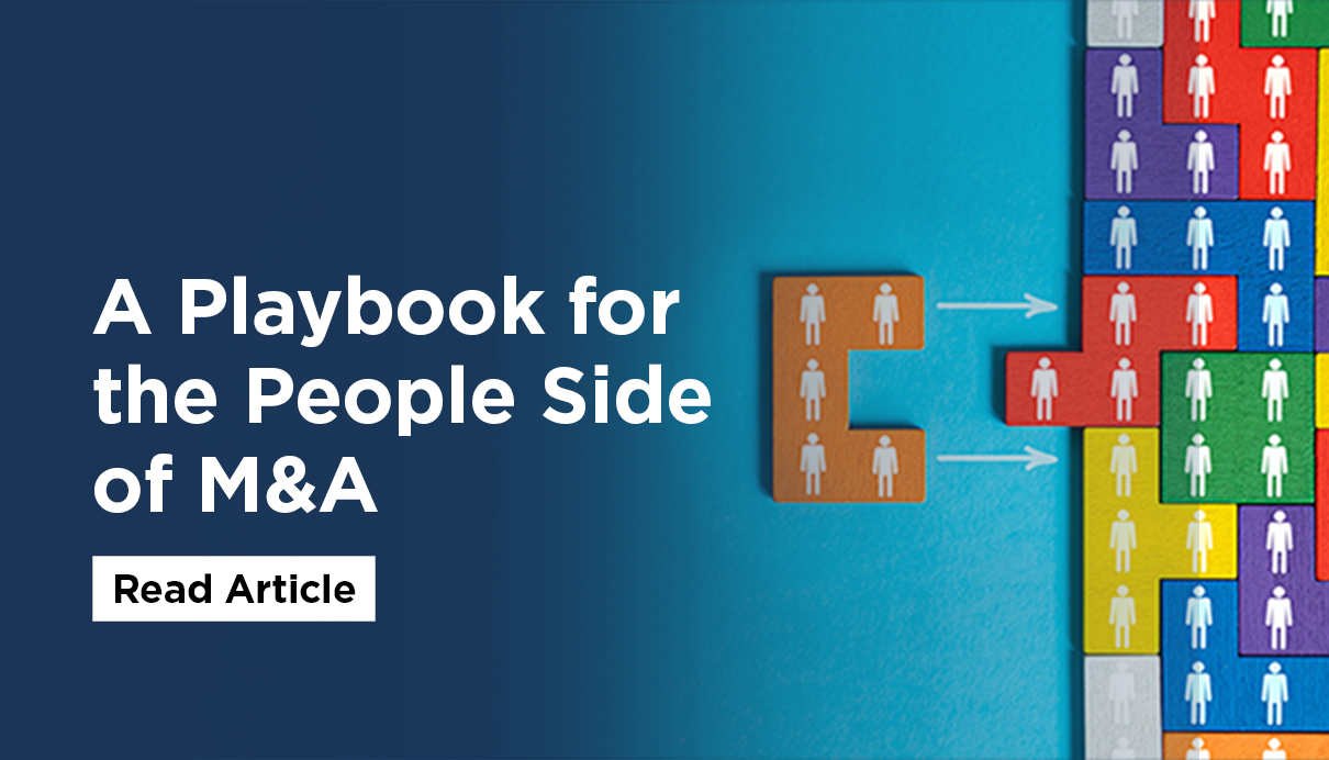 A Playbook for the People Side of M&A | Canadian Management Centre