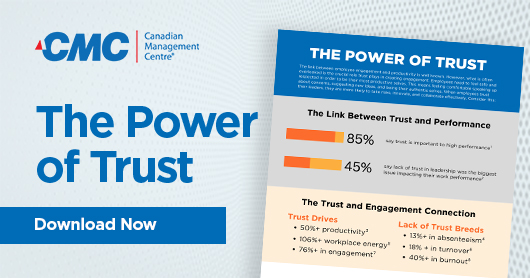 The Power of Trust | Canadian Management Centre