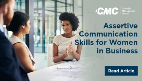 Assertive Communication Skills for Women in Business | Canadian ...