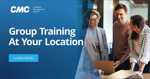 Group Training at Your Location | Canadian Management Centre